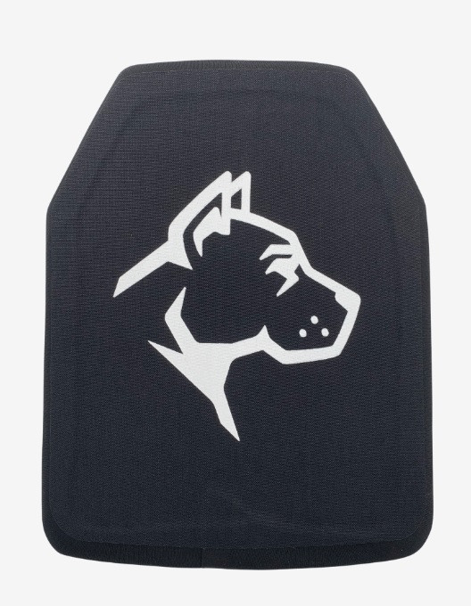 Guard Dog Body Armor Level 4 Ceramic Plate With Spall Guard 10"x12 ...