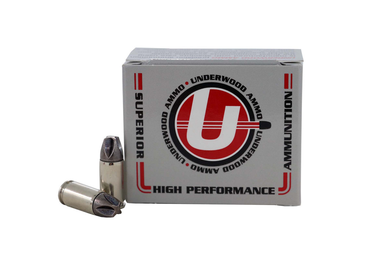 Underwood 380 ACP Ammunition UW678 68 Grain Solid Monolithic Xtreme ...