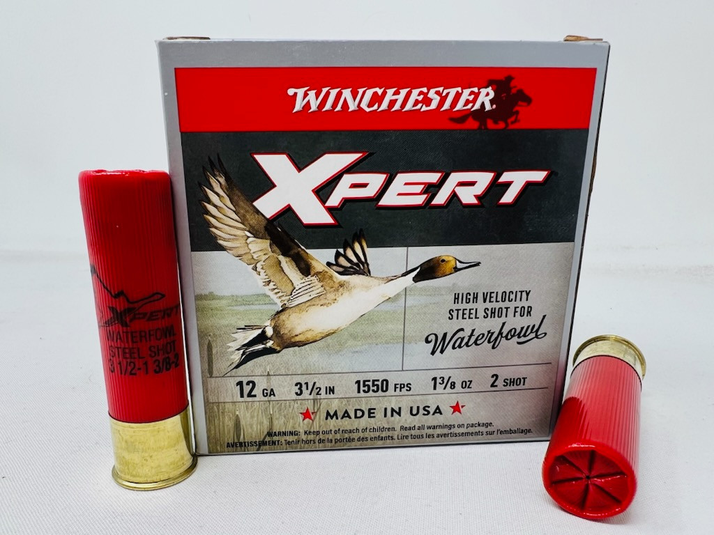 Winchester 12 Gauge Ammunition Xpert Waterfowl WEX12L2 3-1/2" #2 Steel ...