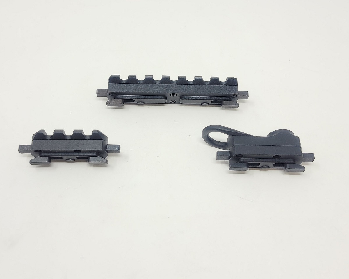 Sylvan Arms 3 Piece Picatinny Rail Combo RC300 Includes 7 & 3 Slot ...