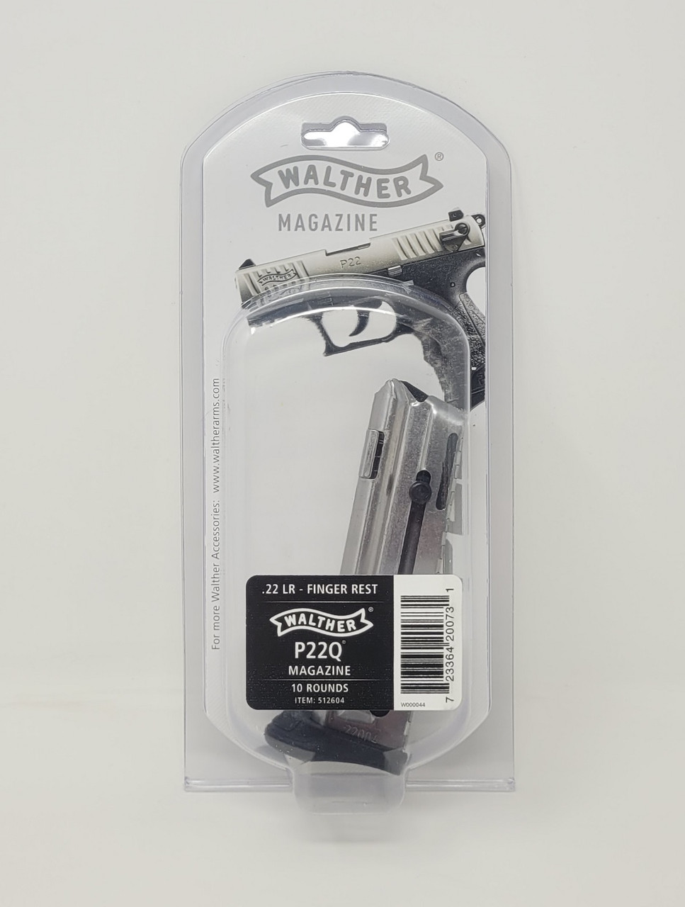 Walther Arms 22 LR Factory Replacement Magazine For P22 WAL512604 ...