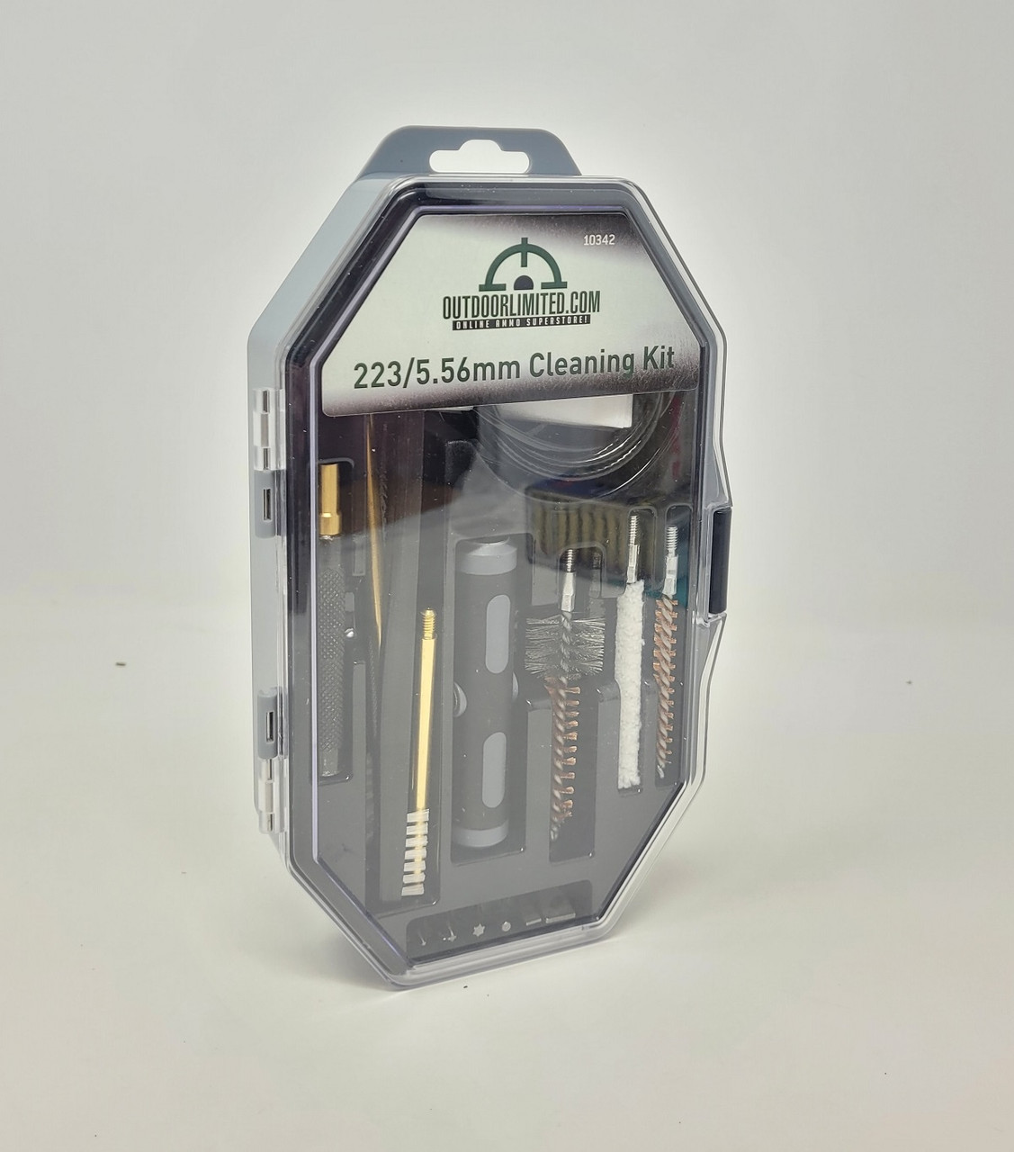 Outdoor Limited 223/.556 Cleaning Kit FOT10342 Includes Hard Case (Gray)