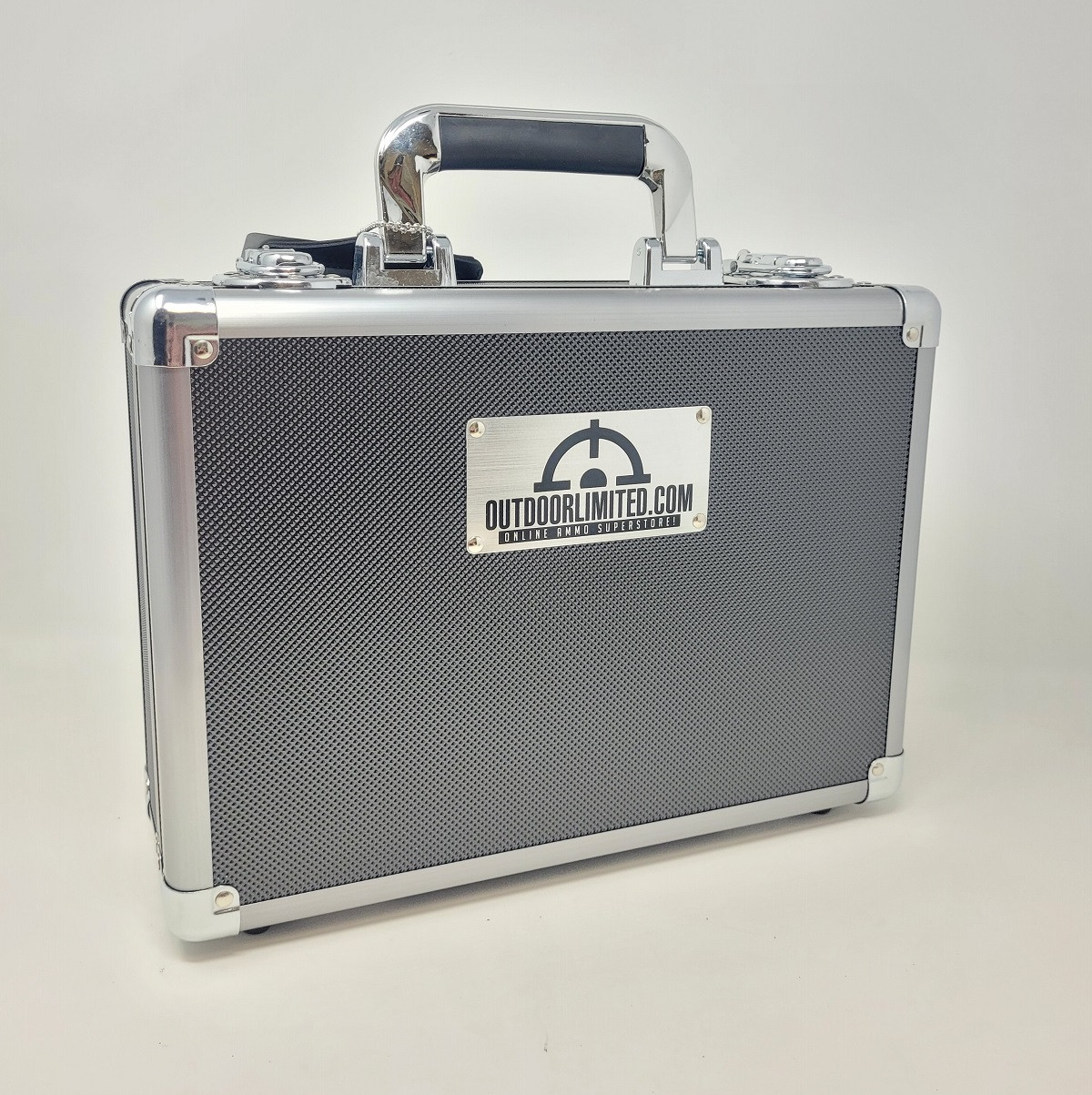 Outdoor Limited Aluminum Single Pistol Case FOT10451 Black