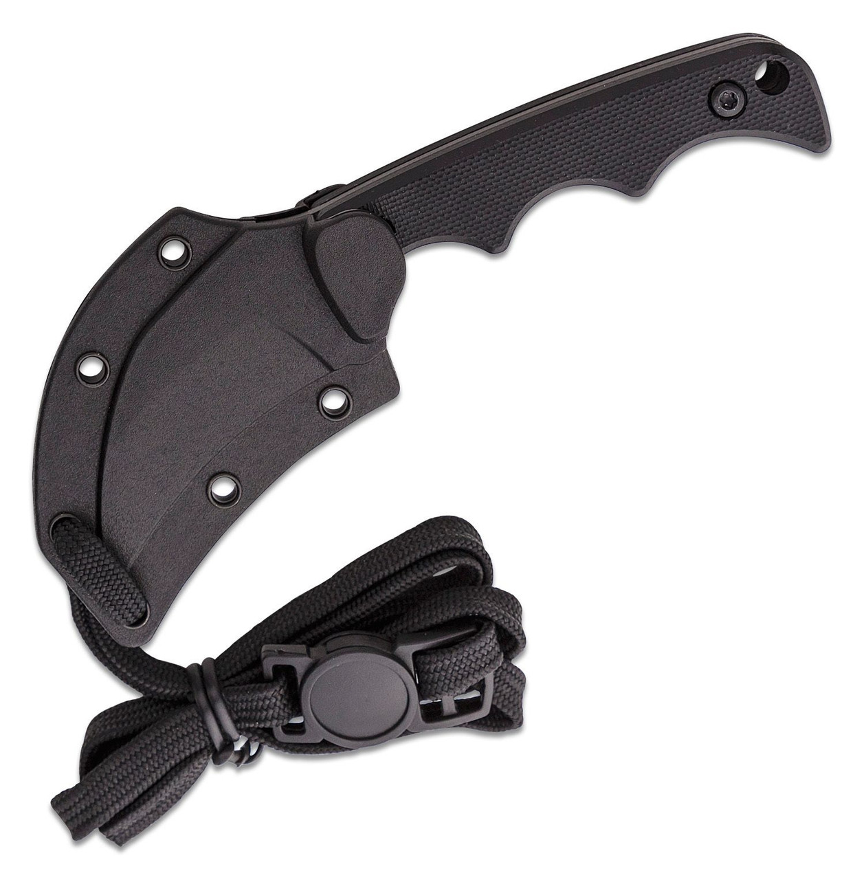 Smith & Wesson H.R.T Karambit Neck Knife SW1193155 2" Hawkbill Blade ...