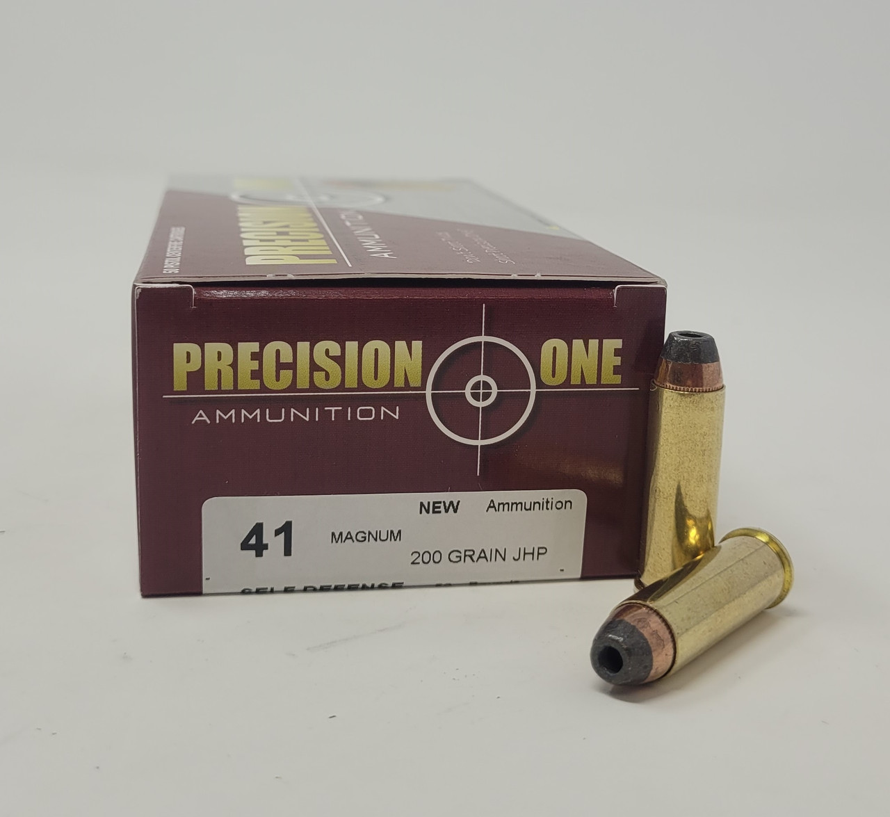 Precision One 41 Magnum Ammunition Self Defense PONE1657 200 Grain ...