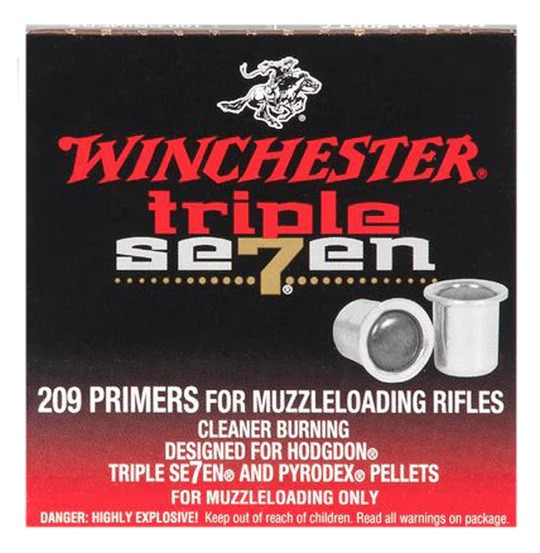 Winchester #209 Muzzleloading Rifle Primers SML209T7 100 Count