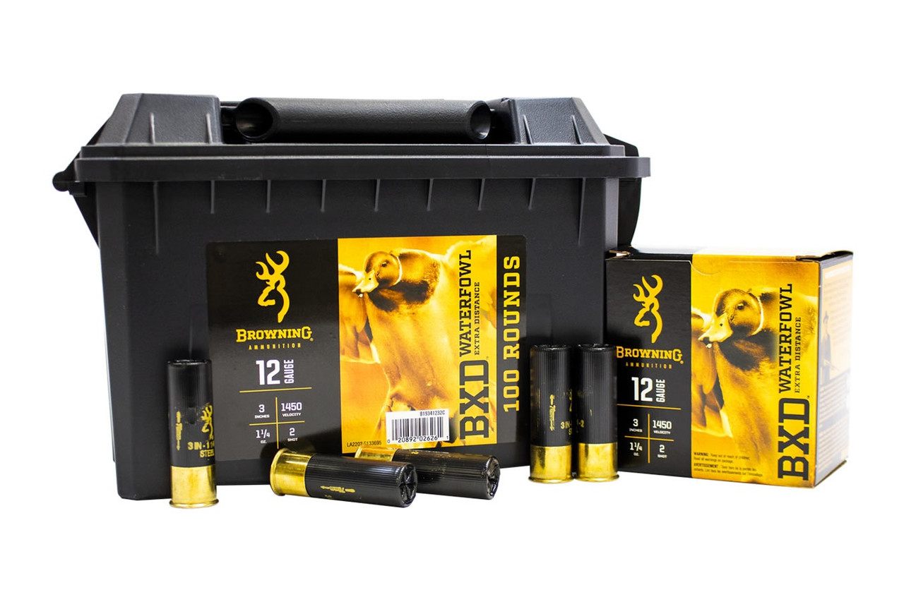 Browning 12 Gauge Ammunition BDX Waterfowl Extra Distance B19341232C 3 ...