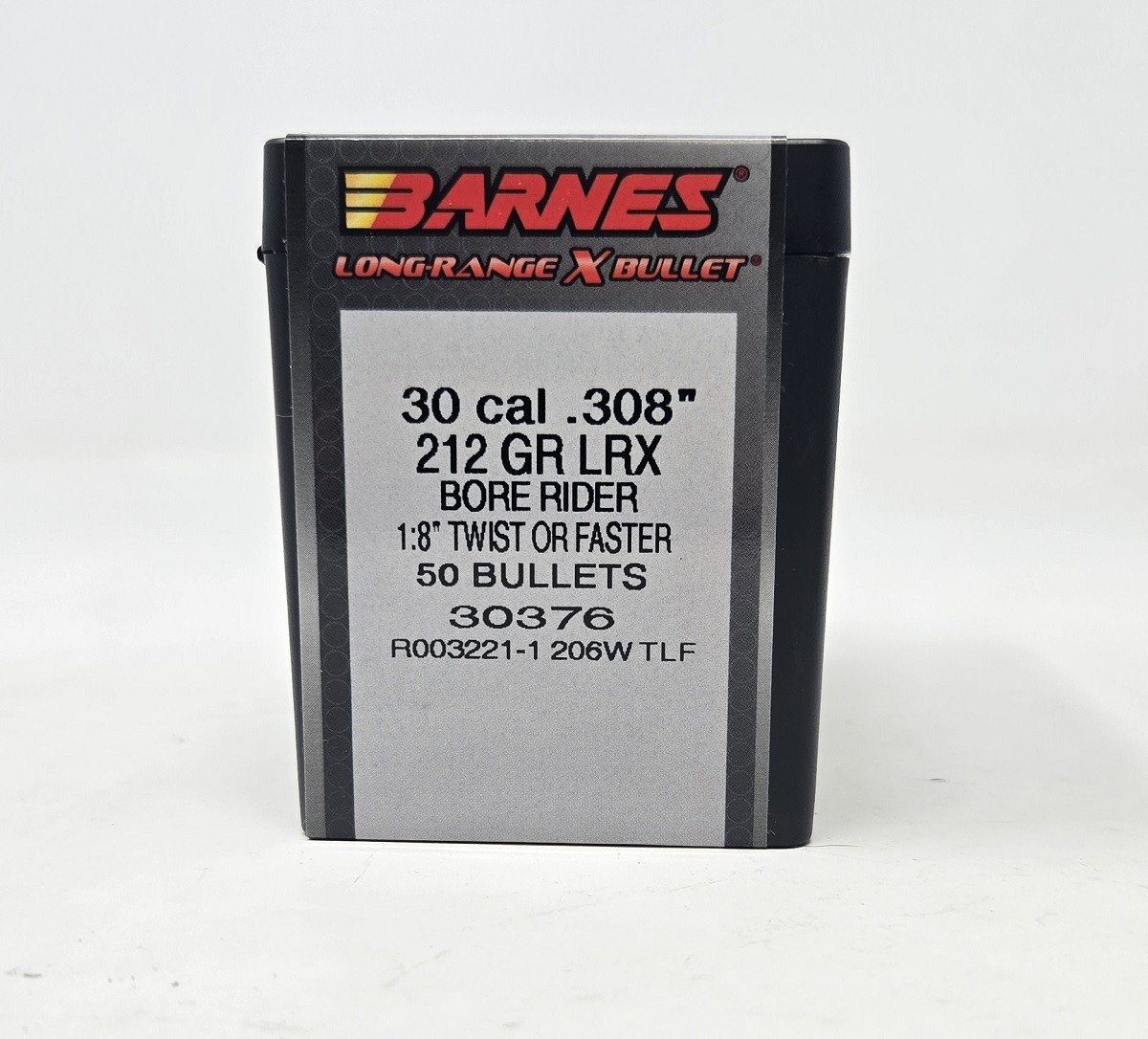 Barnes 30 Cal (.308 Dia) Reloading Bullets Copper LRX Bore Rider B30376 ...