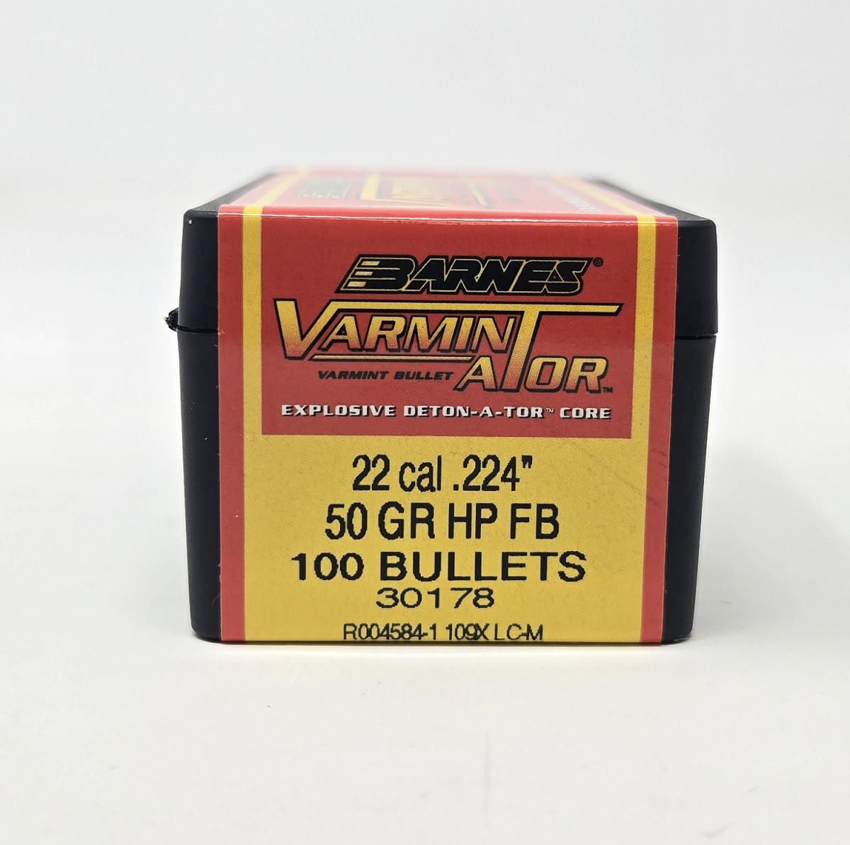 Barnes 22 Cal (.224 Dia) Reloading Bullets Varmin-A-Tor B30178 50 Grain ...