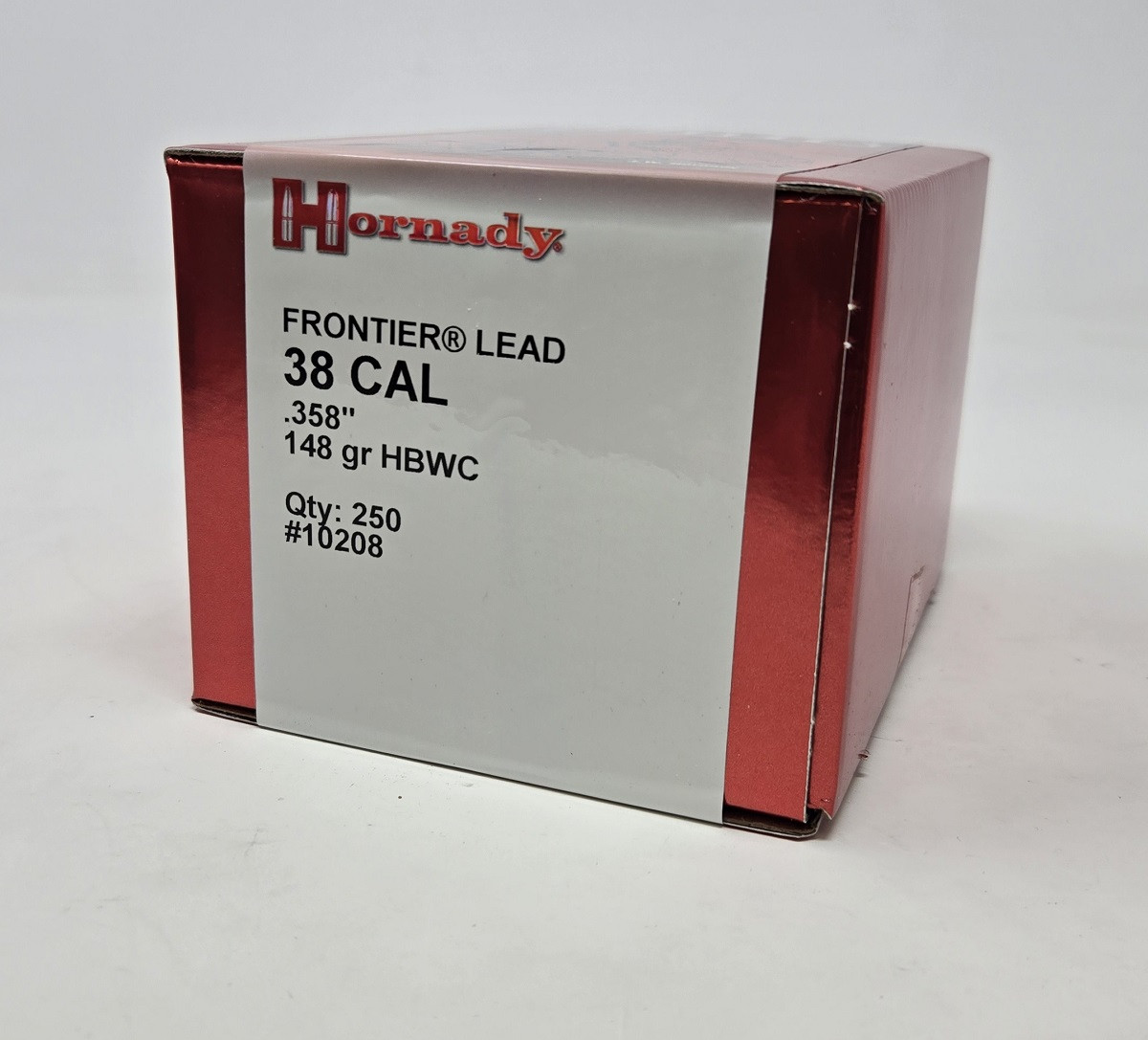 Hornady 38 Cal (.358 Dia) Reloading Bullets Frontier Lead H10208 148 ...