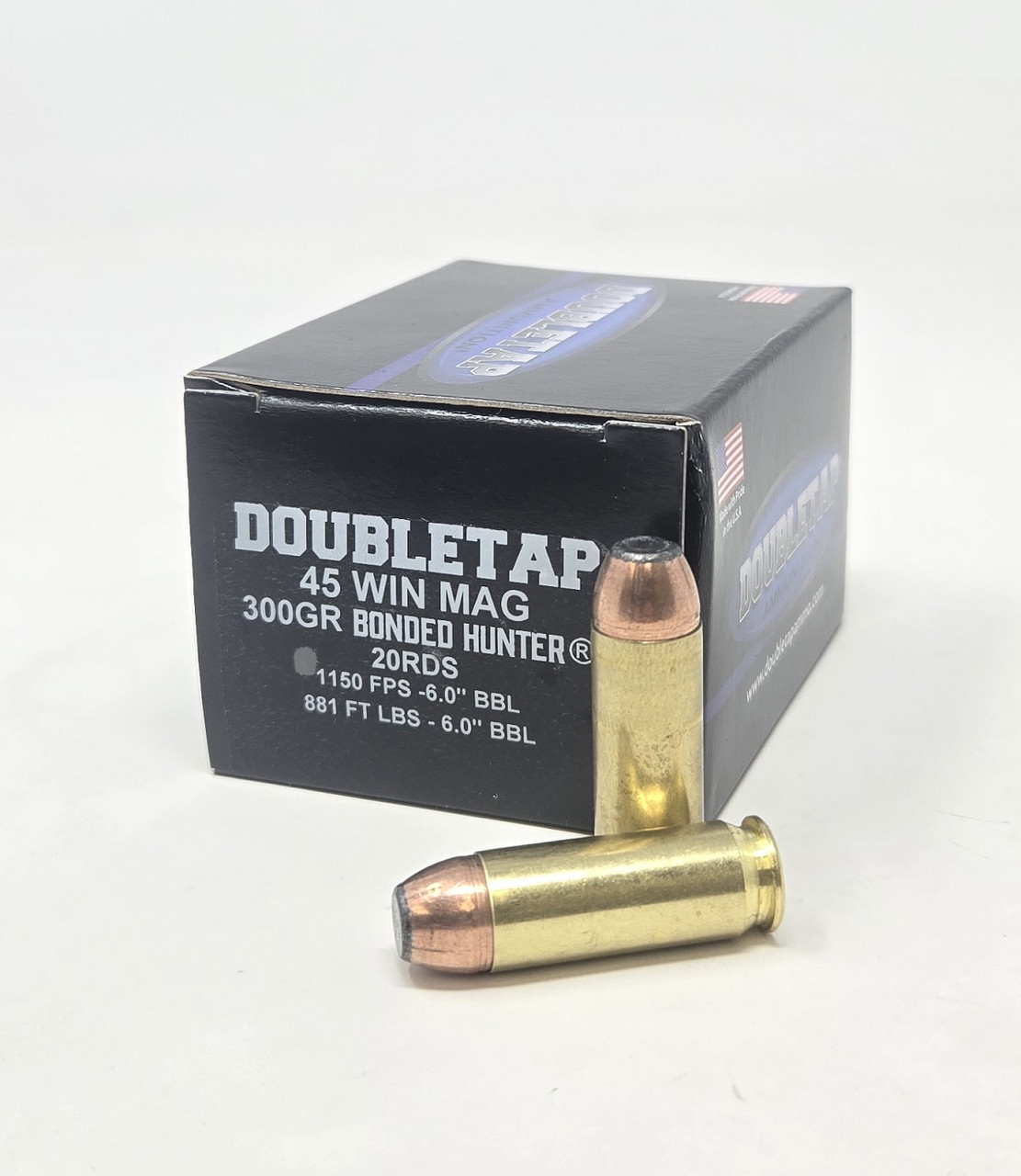 DoubleTap 45 Win Mag Ammunition Bonded Hunter 45M300BH 300 Grain ...