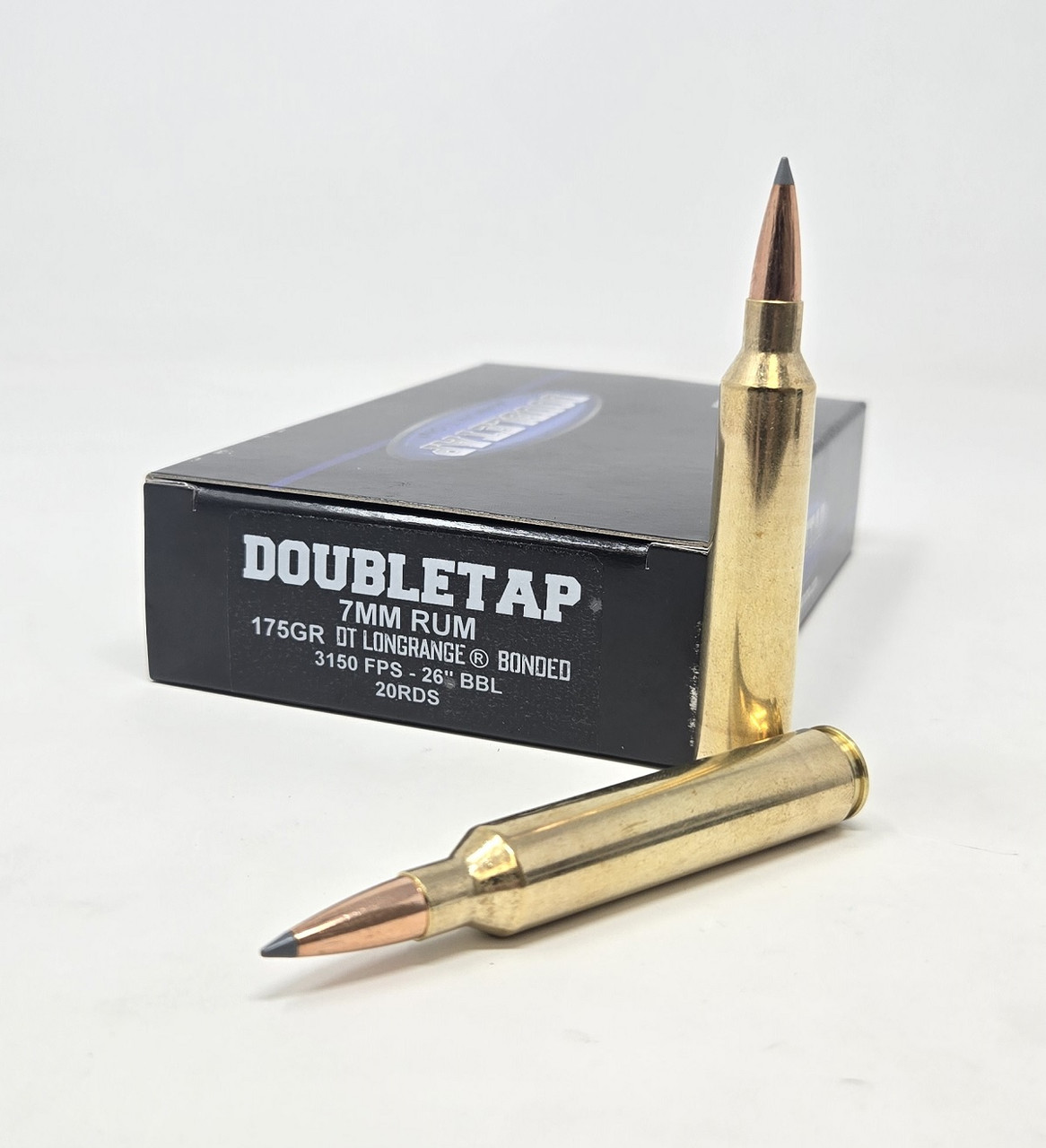 DoubleTap 7mm RUM Ammunition 7RM175LR 175 Grain Long Range Bonded ...