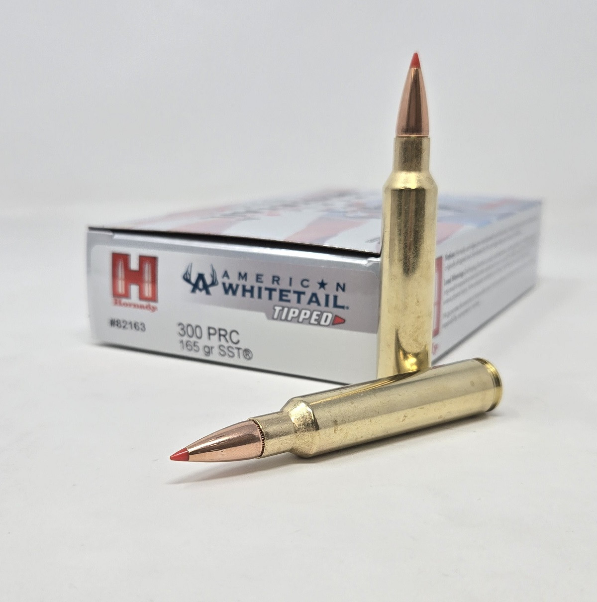 Hornady 300 PRC Ammunition American Whitetail Tipped H82163 165 Grain ...