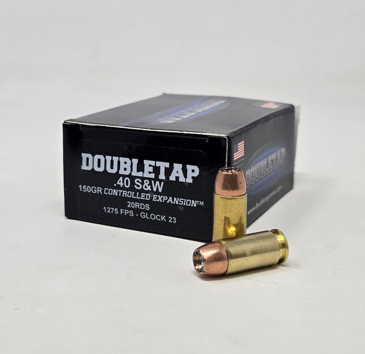 Doubletap 40 S&W Ammunition 40150CE 150 Grain Controlled Expansion ...