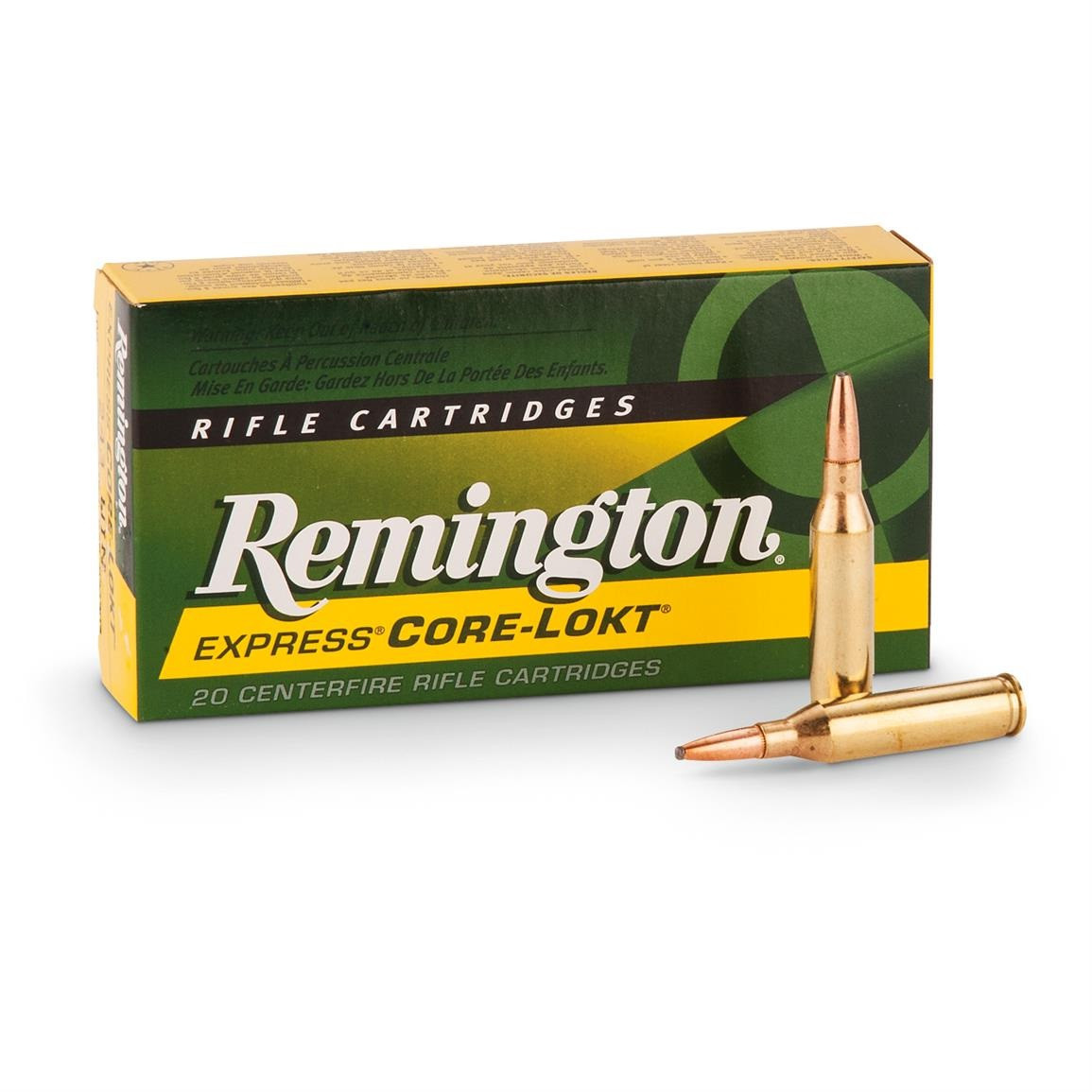 Remington 308 Winchester Ammunition Core-Lokt R308W3 180 Grain Point ...