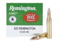 Remington 223 Rem Value Pack L223R3V 55 gr FMJ 50 per box