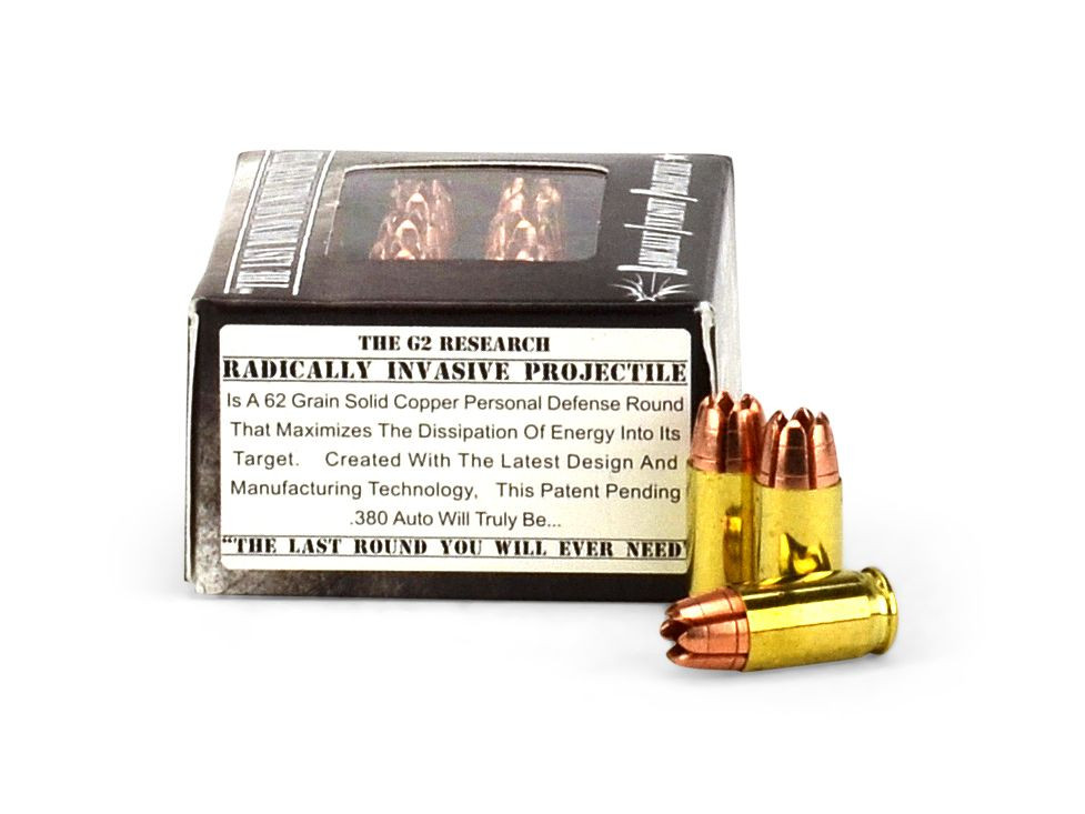 G2 Research RIP 380 62 gr Copper Trocar HP 20 per box