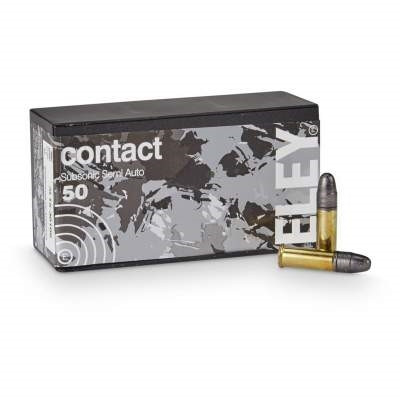 Eley 22LR Contact Subsonic ELEY2300 42 gr LRN 50 per box