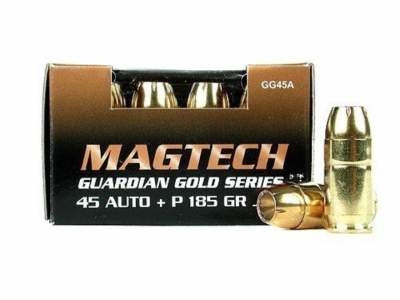 Magtech 45 Auto +P Guardian Gold GG45A 185 gr JHP 20 per box