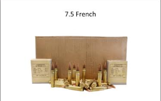 Military Surplus 7.5mm French Ammunition 138 Grain Full Metal Jacket 20 ...