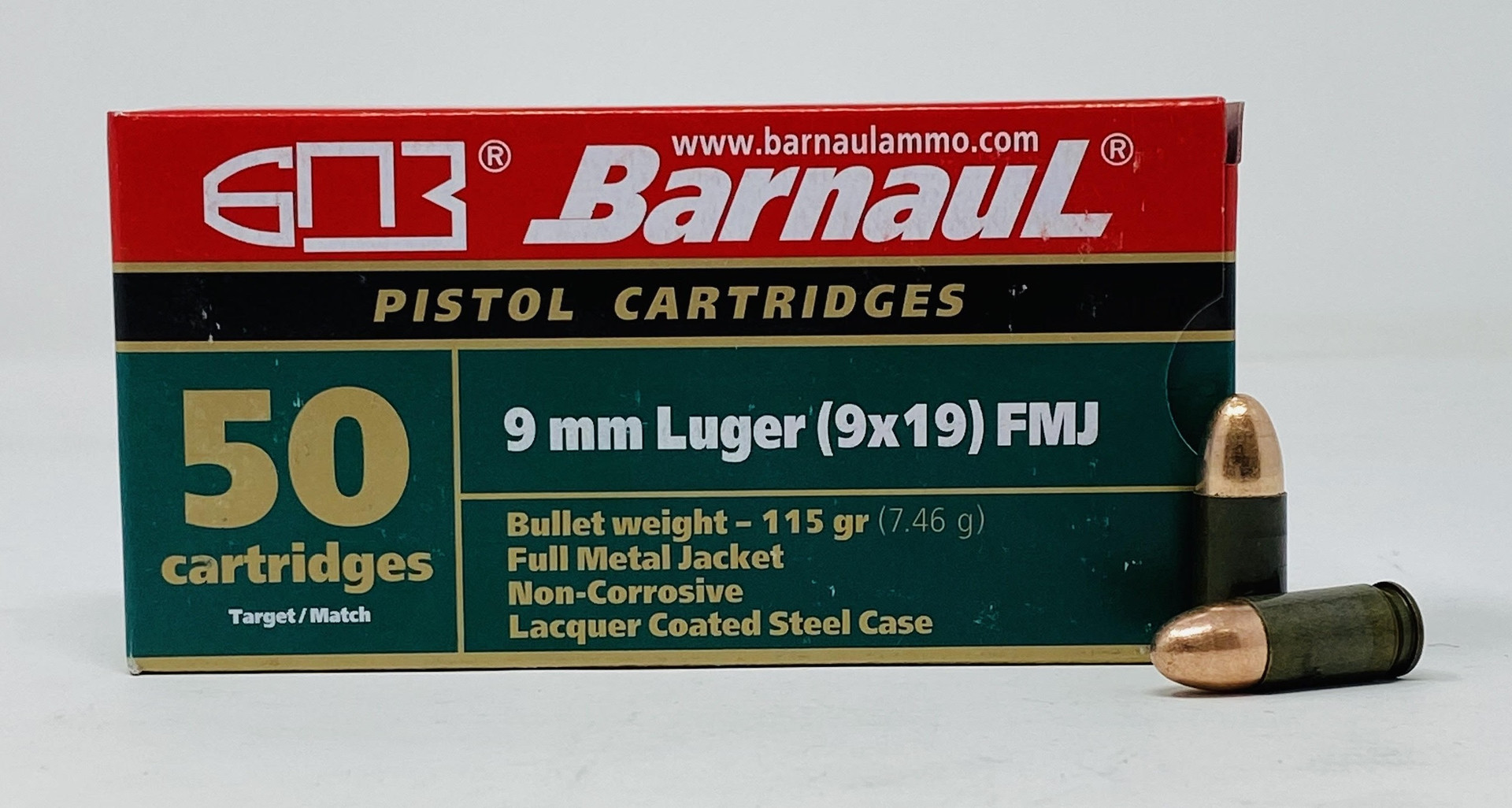 Sterling 9mm Luger Ammunition STRLG9MMSTEEL 115 Grain Steel Cased Full ...