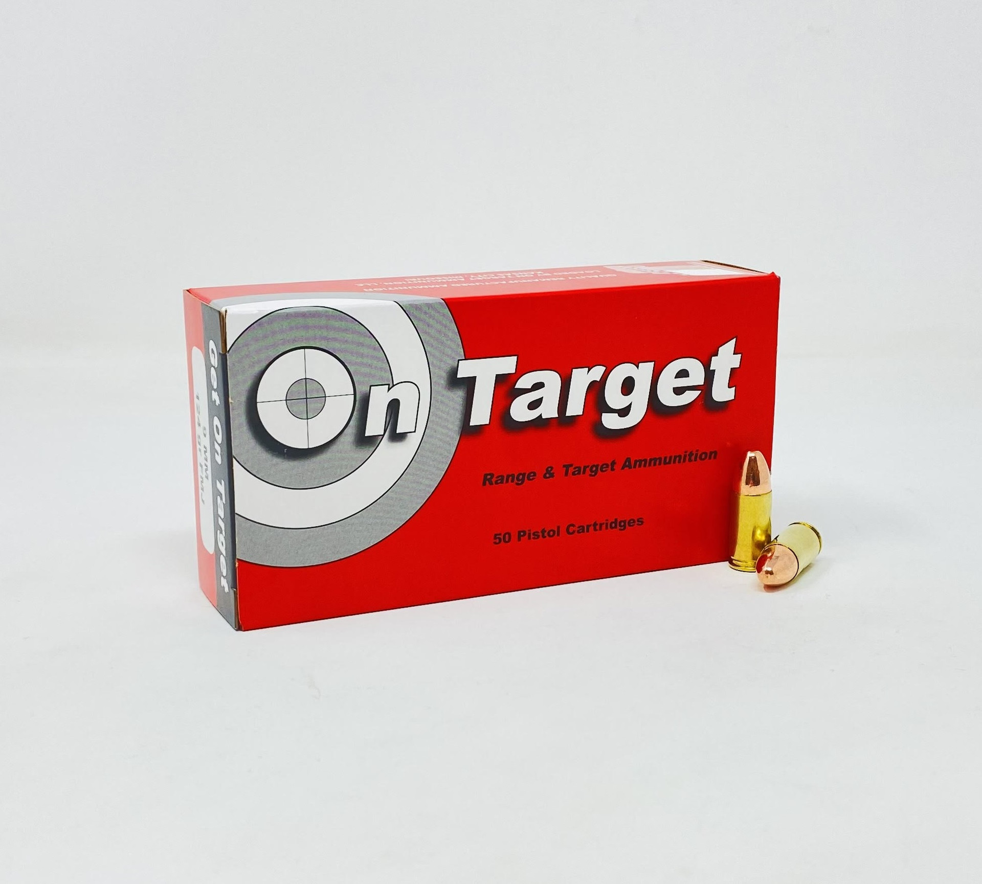 Troy 9mm Ammunition Precision Target TRY9MMBULK500 124 Grain Full Metal ...