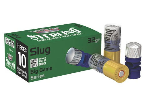 Sterling 12 Gauge Ammunition MINI SLUG STRLG12MINISLG 1.96" 1oz Slug ...