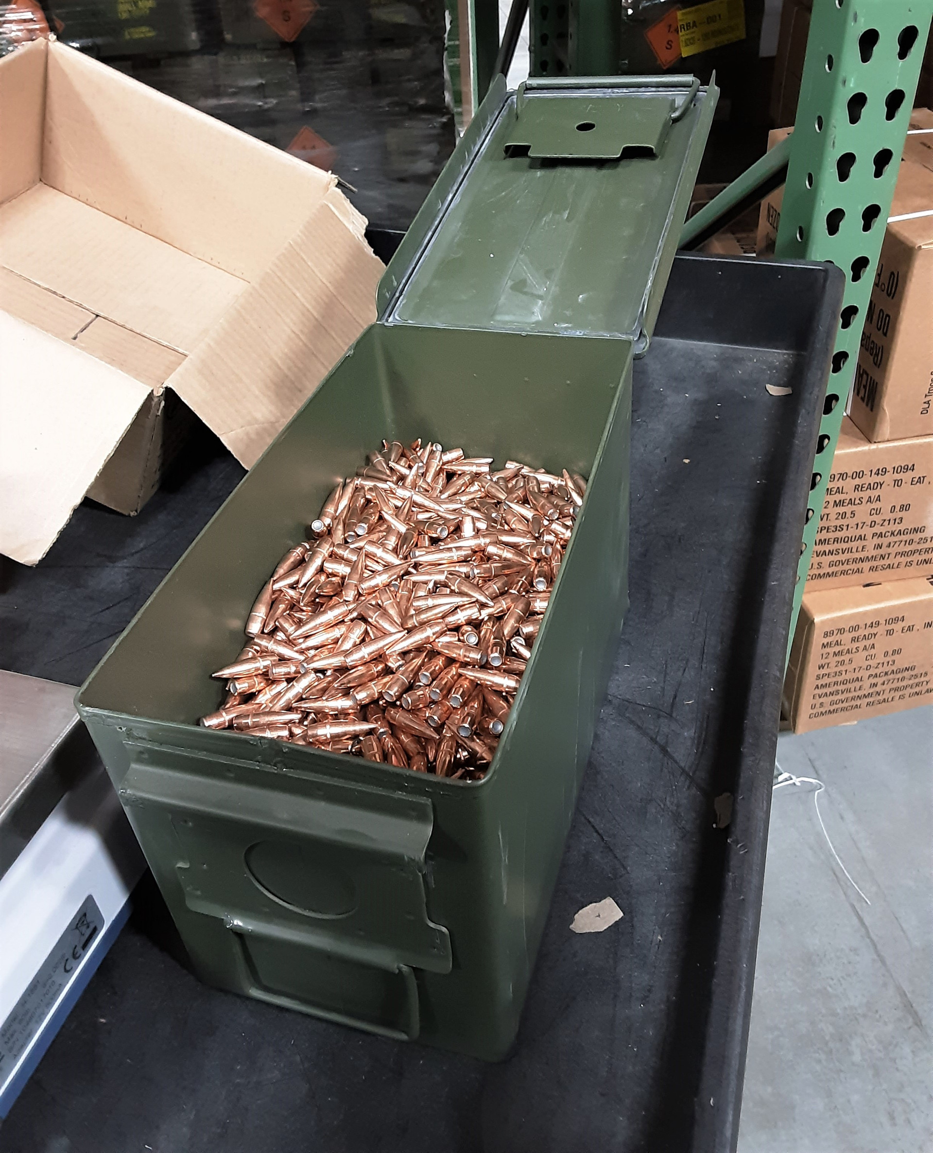 270 Caliber (.277") Projectile 115 Grain Full Metal Jacket Boat Tail ...