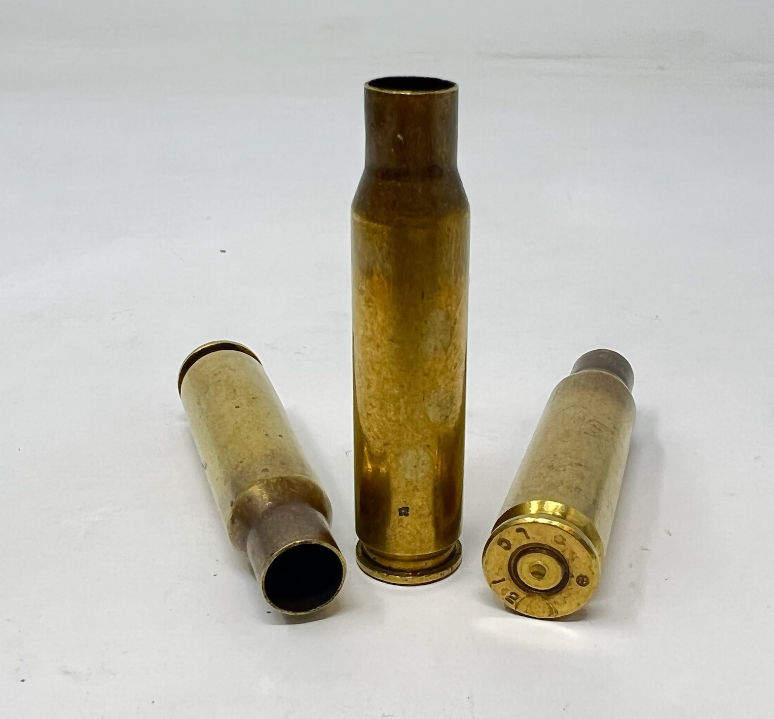Lake City .308 Brass Once Fired Deprimed MCC308BRASSOFD850 850 Pieces