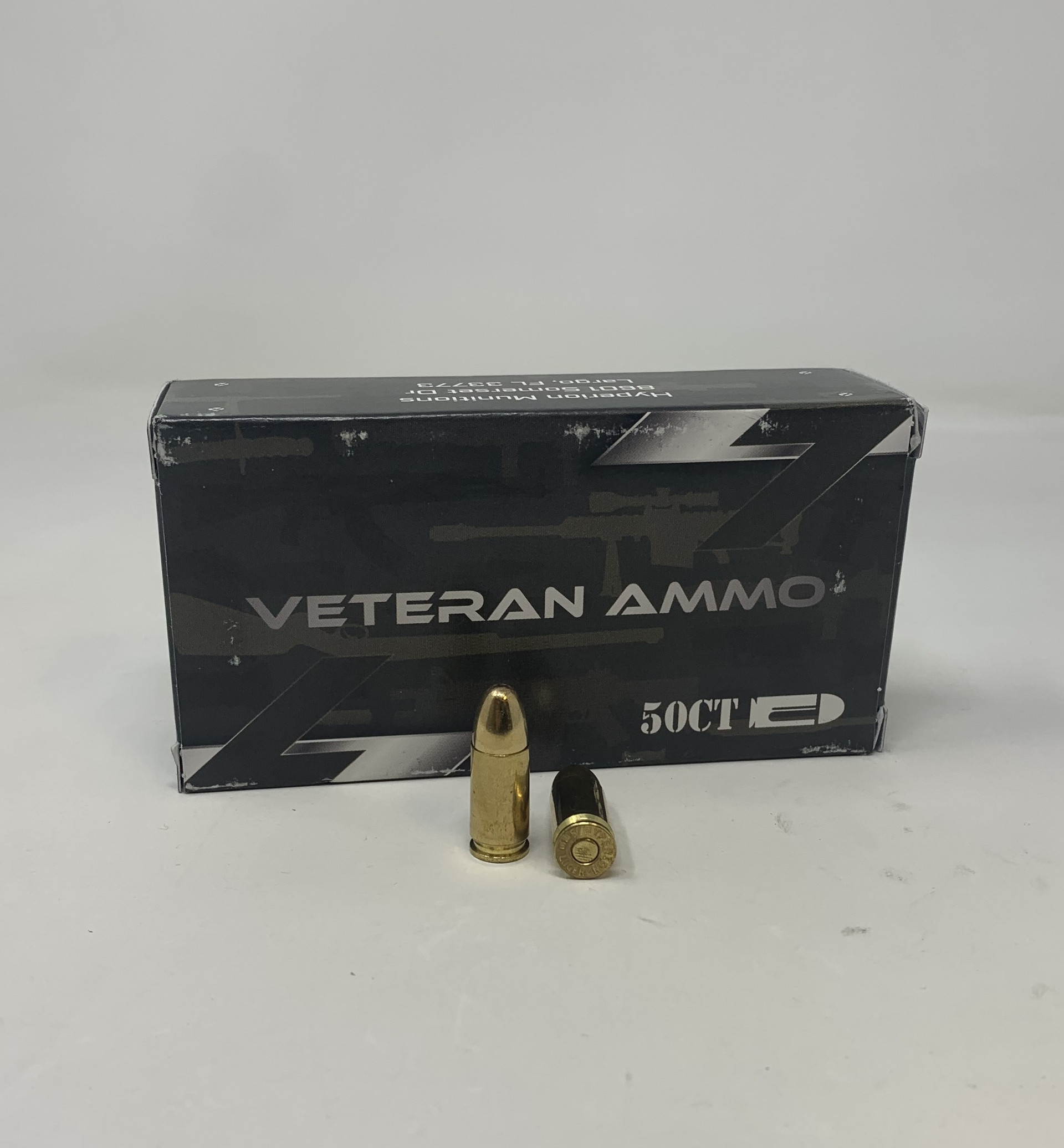 OZK 9mm Ammunition OZK9124FMJ 124 Grain Full Metal Jacket 50 Rounds