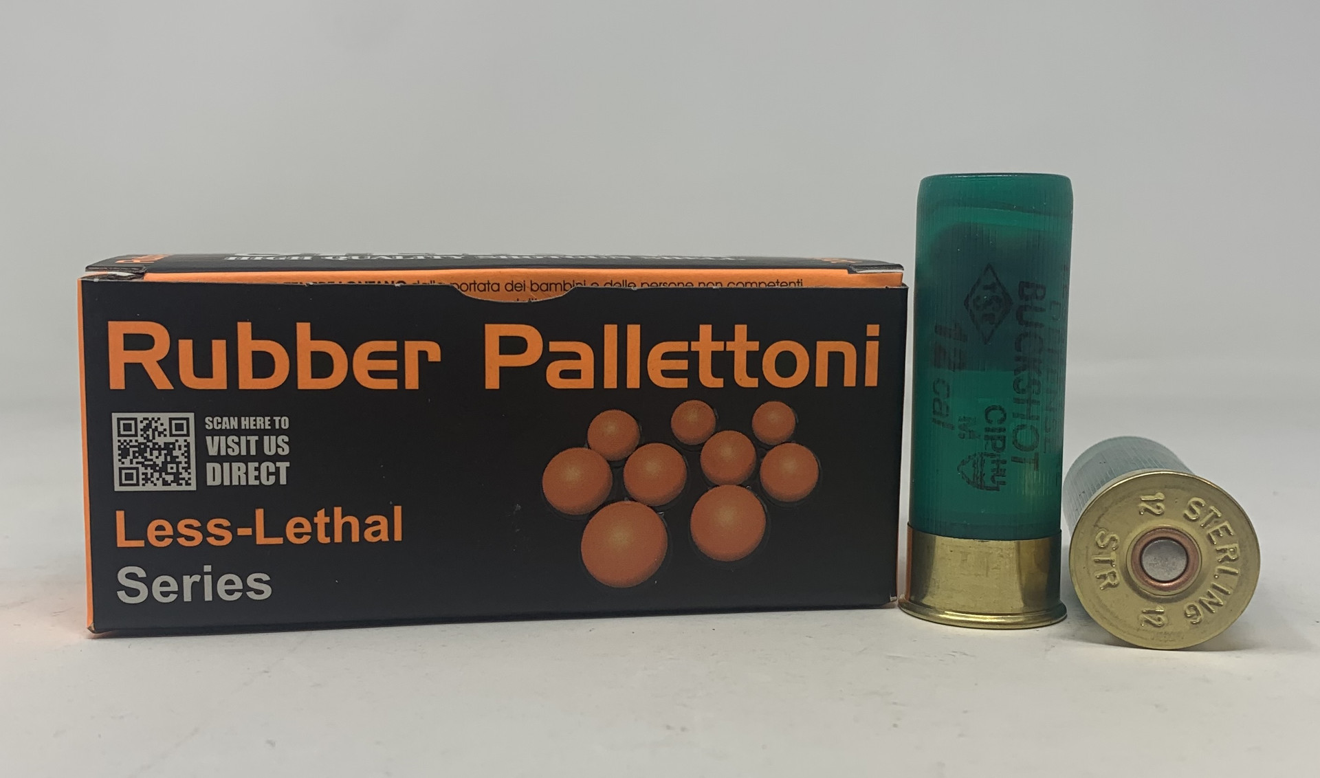 Reaper Defense Rubber Bucky 12 Gauge Ammunition RDG1261 2-3/4" 3 Resin ...