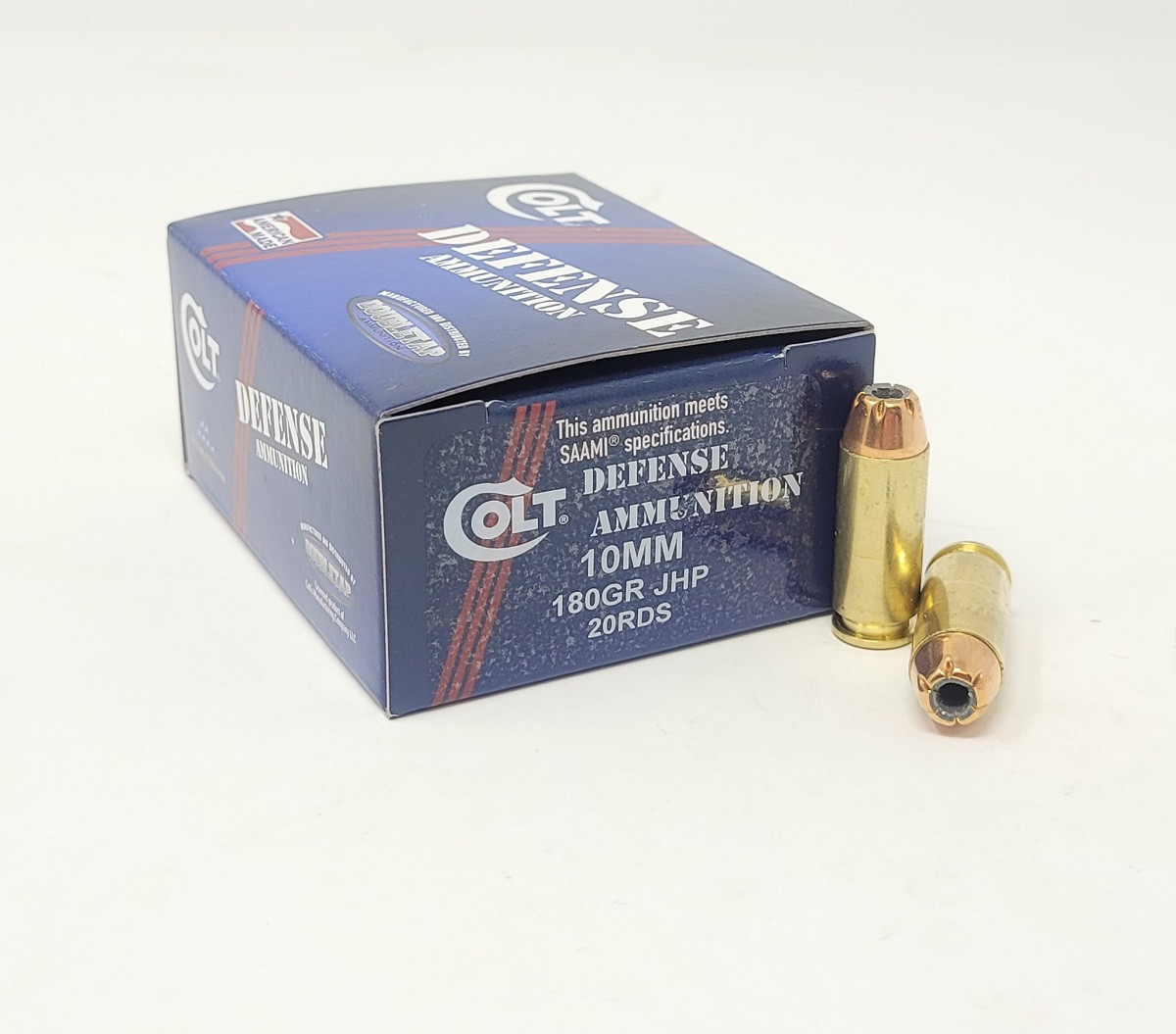 Ammo Inc 10 mm Ammunition 10180JHPA20 180 Grain Jacketed Hollow Point ...
