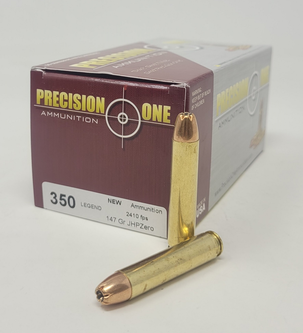 Precision One 350 Legend Ammunition PONE1591 147 Grain XTP Hollow Point ...