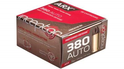 Ruger 380 Auto Ammunition 56 Grain ARX 25 rounds