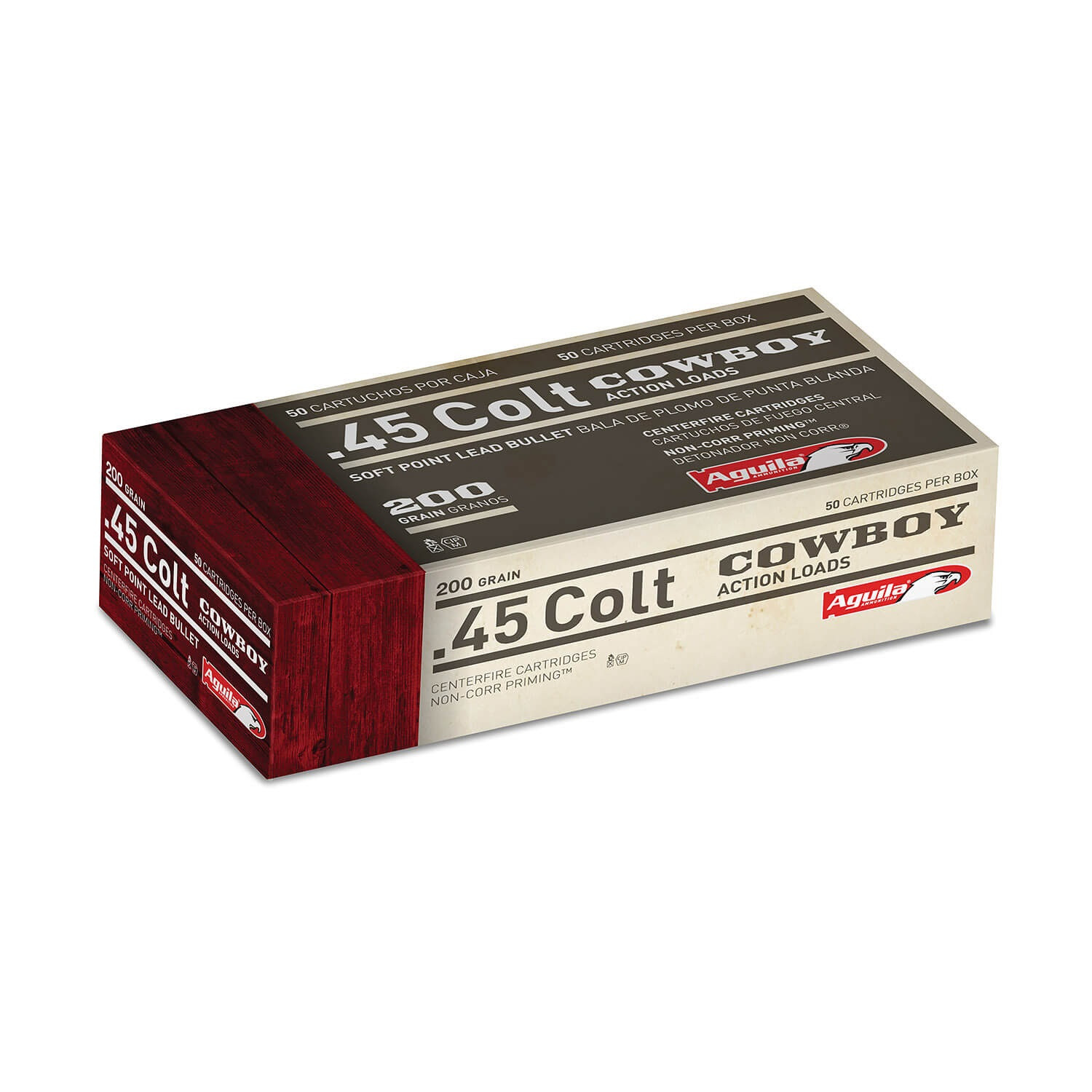 HSM 357 Mag Ammunition HSM-357-1-N 158 Grain Semi Wadcutter Cowboy ...