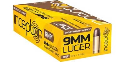 Norma Tactical 9mm Luger Ammunition NORMA630140050 65 Grain Frangible ...