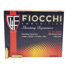 Fiocchi 5.7x28mm Ammunition Range Dynamics FI57FMJ40 40 Grain Full ...