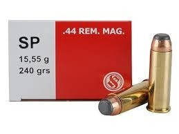 MAGTECH 44 MAG, SJSP-Flat, 240gr, 50 per box