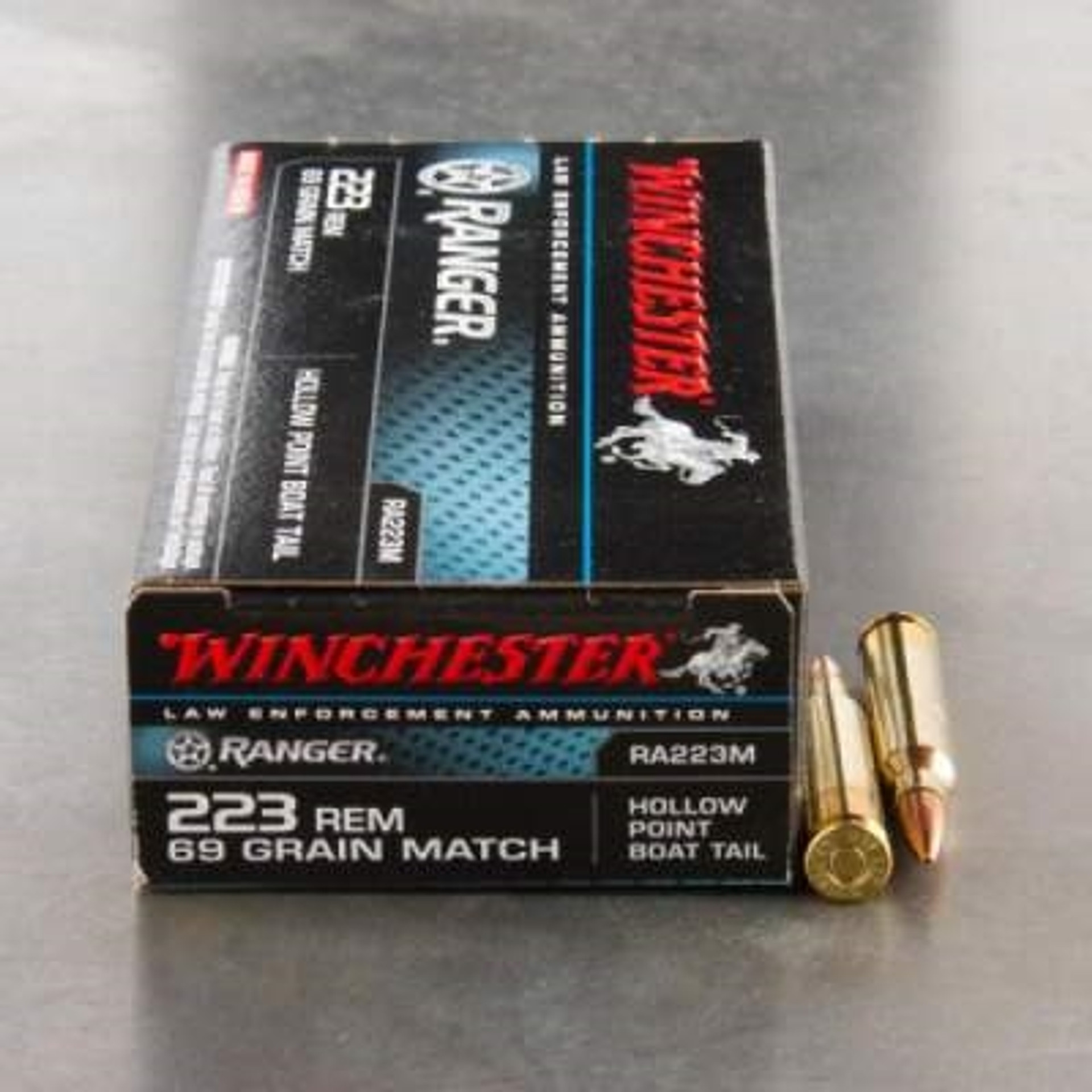 Winchester 223 Rem Ranger RA223BSTA 55 gr Ballistic Silvertip 20 per box