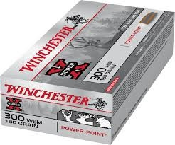 Winchester 270 WSM Super-X X270WSM 150 gr Power-Point 20 per box