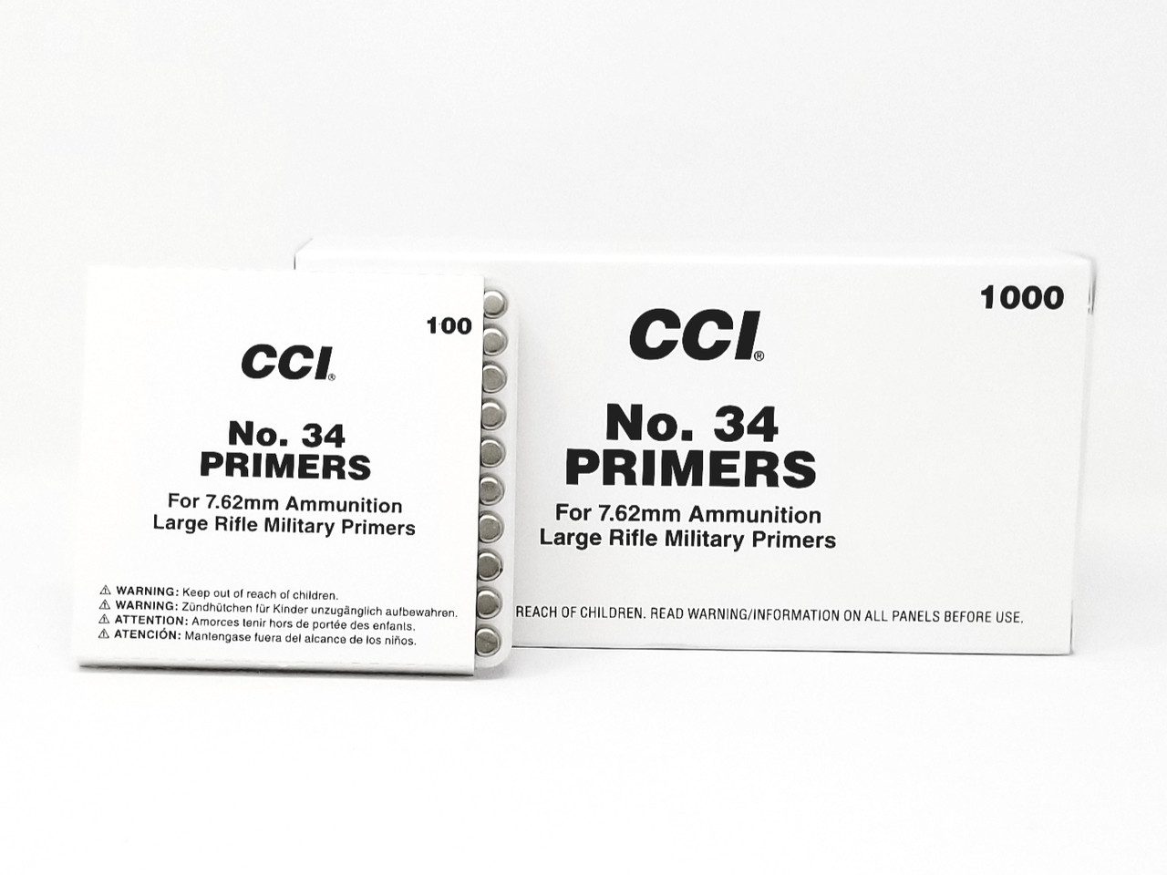 CCI Primers No. 41 223 Rem/ 5.56 NATO Small Rifle 0001 Brick of 1000 Count