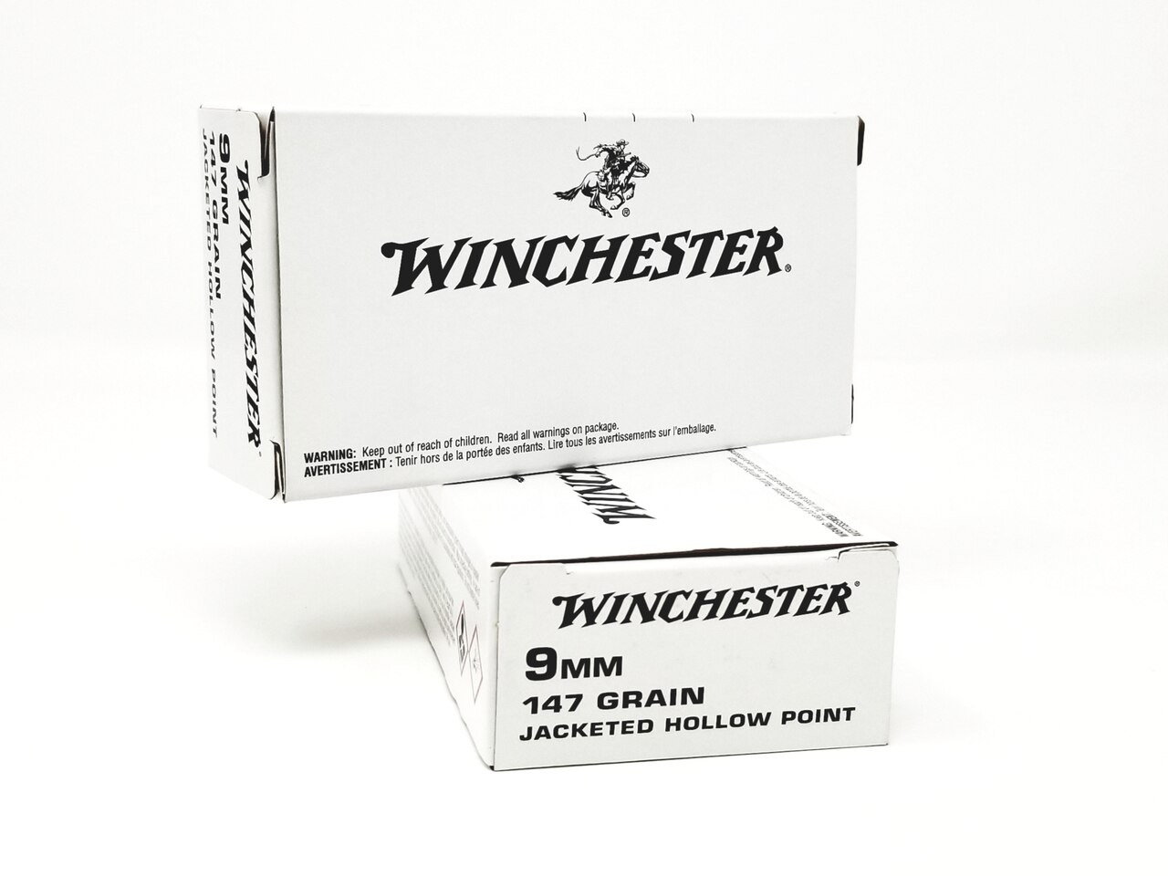 Winchester 9mm Ammunition Ranger One ZRA9B1 147 Grain Bonded Jacketed ...