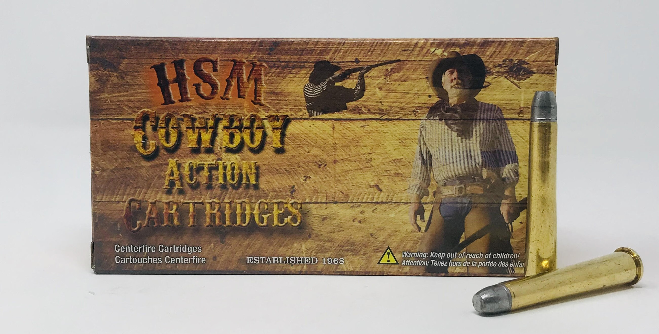 HSM 32 H&R Mag Ammunition 32HR2N 100 Grain Jacketed Hollow Point 50 Rounds