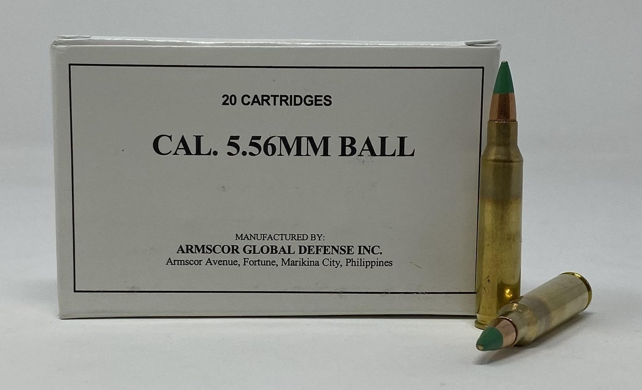 Federal Lake City 5.56x45mm M855 Ball Ammunition 62 Grain Green Tipped ...