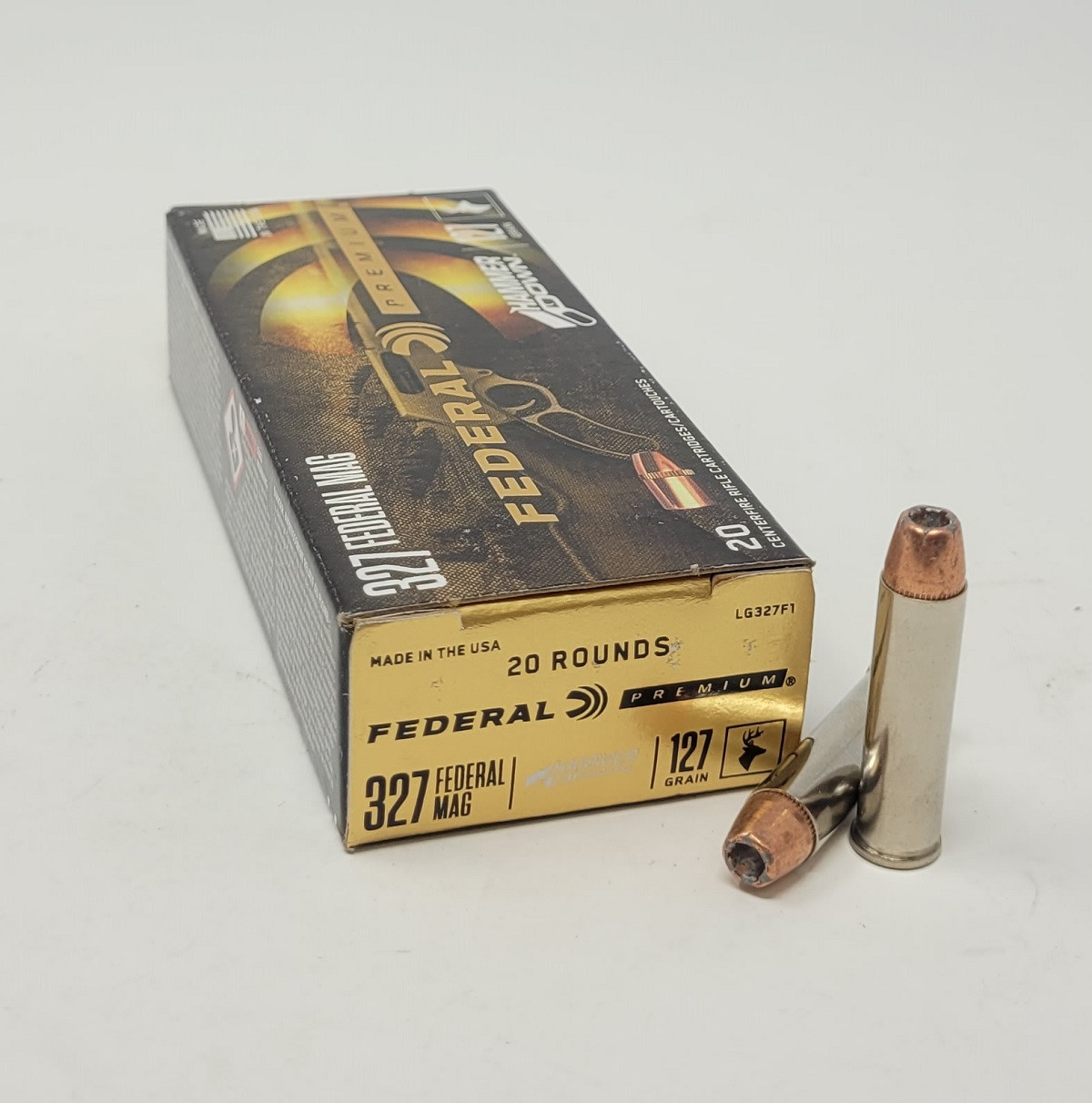 Federal 327 Federal Mag Ammunition AE327 100 Grain Jacketed Soft Point ...