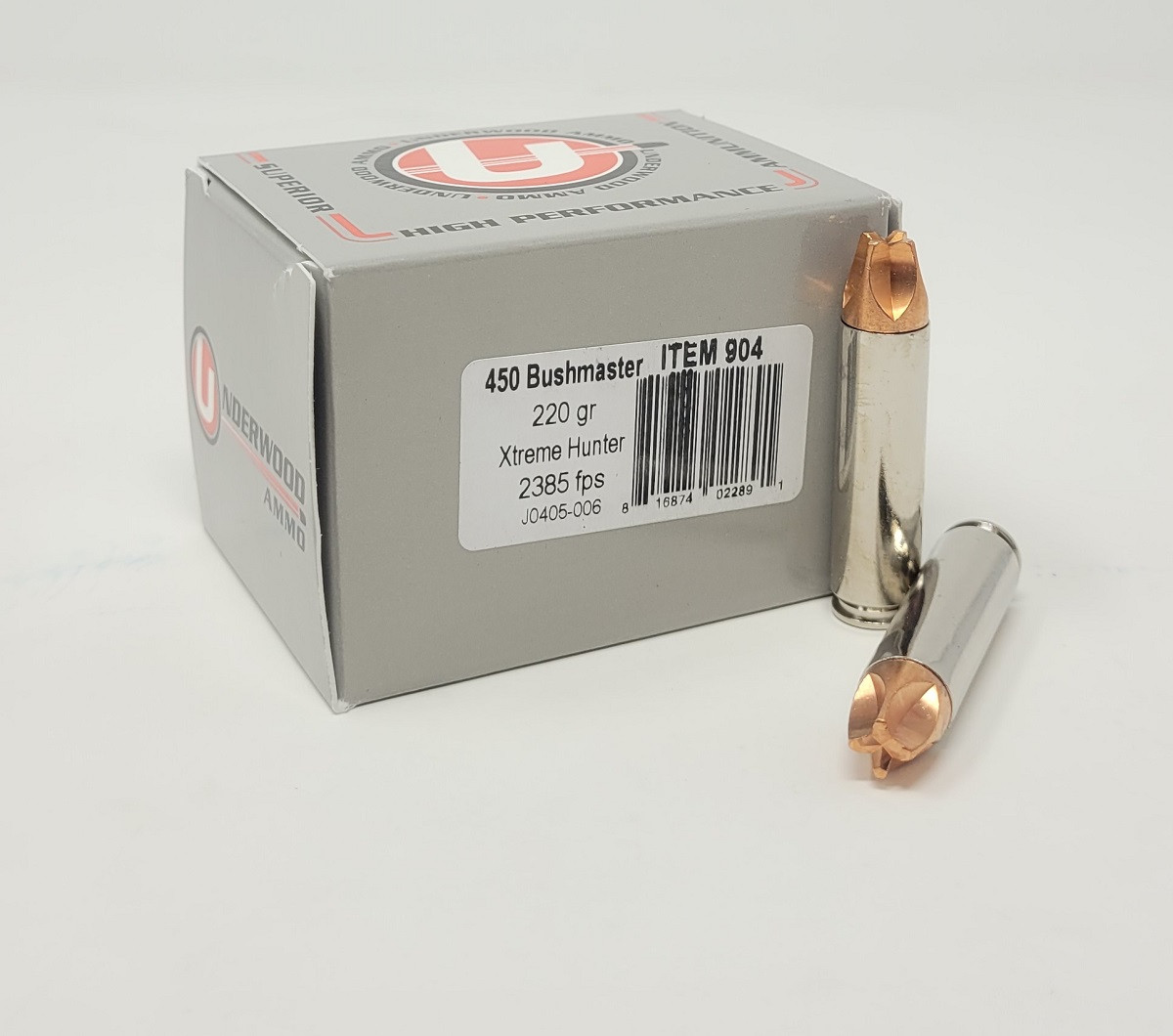 Fort Scott Munitions 450 Bushmaster Ammunition FSM450BM250SCV1 250 ...