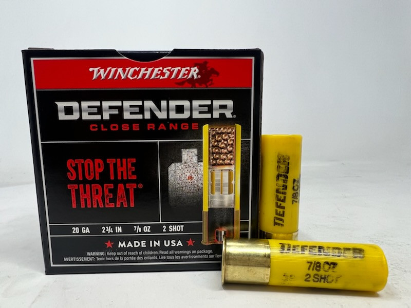 Winchester Elite Defender 20 Gauge Ammunition WSB203PD 2-3/4" 20 Pellet ...