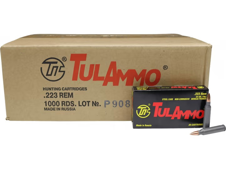 Tula 223 TA223551 55gr FMJ 500rd Spam Can