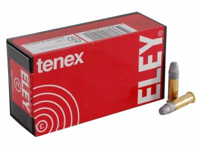 Eley 22LR Match ELEY1100 40 gr Lead Round Nose 50 rounds