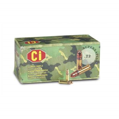 Cascade Ammo 22 Long Rifle Ammunition CI22LR25 No. 9, No. 10 Lead ...